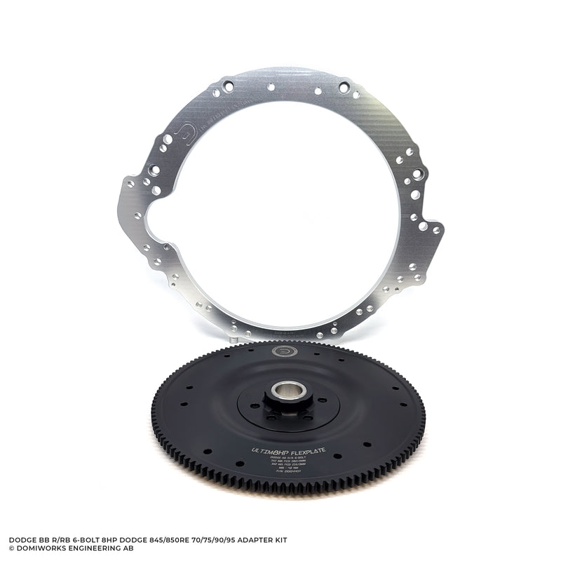 Dodge BB HEMI (B/RB) 6-bolt to Dodge 8HP Adapter kit – 8speed AU