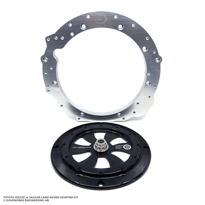 Toyota 1JZ/2JZ to Jaguar/Land Rover 8HP Adapter kit 4 Bolt Converters ...