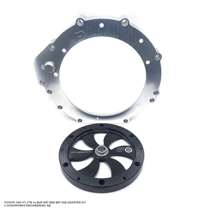 TOYOTA 1HD-FT, 1HD-FTE TO BMW 8HP 50/70/75 N57 B58 B57 ADAPTER KIT ...