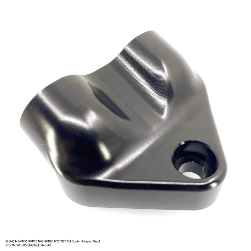Domiworks 8HP Oil Cooler Adapter - BMW N57 8HP70 AND B58 8HP50 Transmi ...